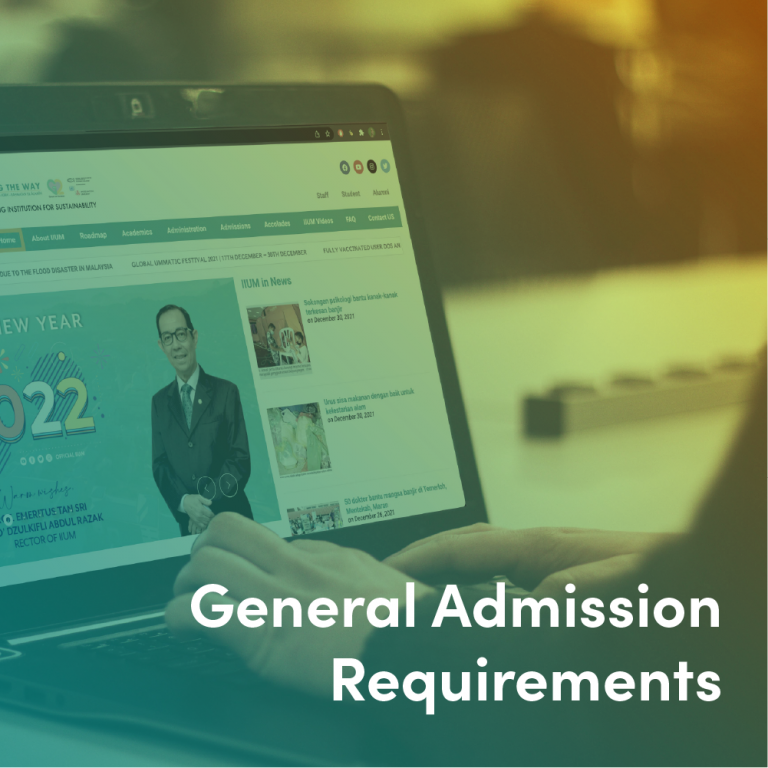 Admissions – International Islamic University Malaysia